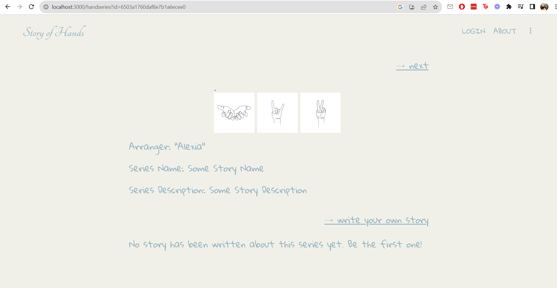 GitHub - tianyimasf/story-of-hands: An experience to connect with family, friends and strangers ...