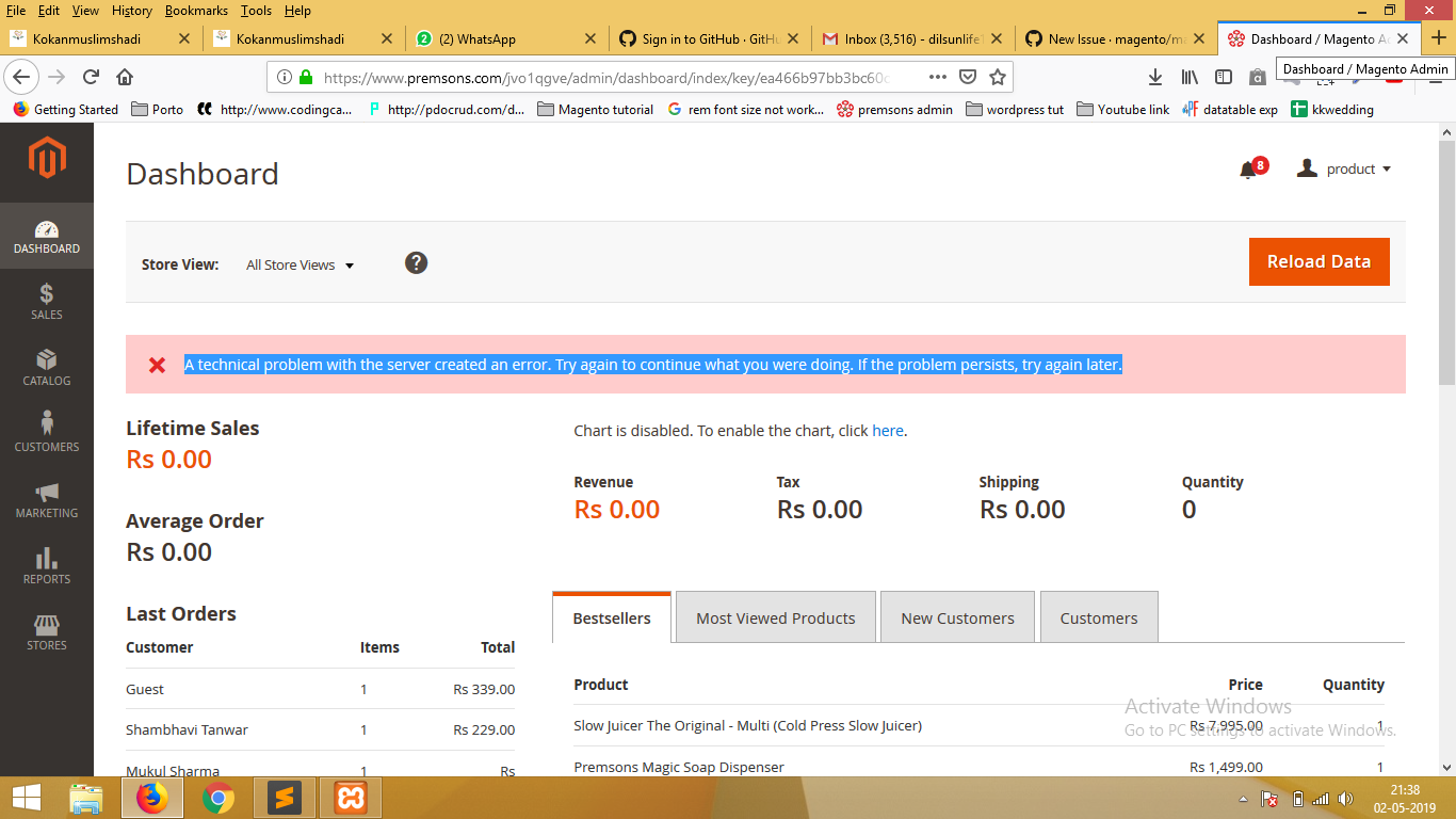 Attention! Something went wrong. · Issue #22604 · magento/magento2 · GitHub