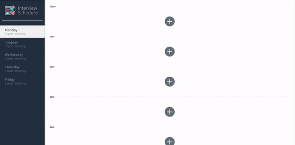 GitHub - JohnBorges52/scheduler: This is a React Project that simulates ...