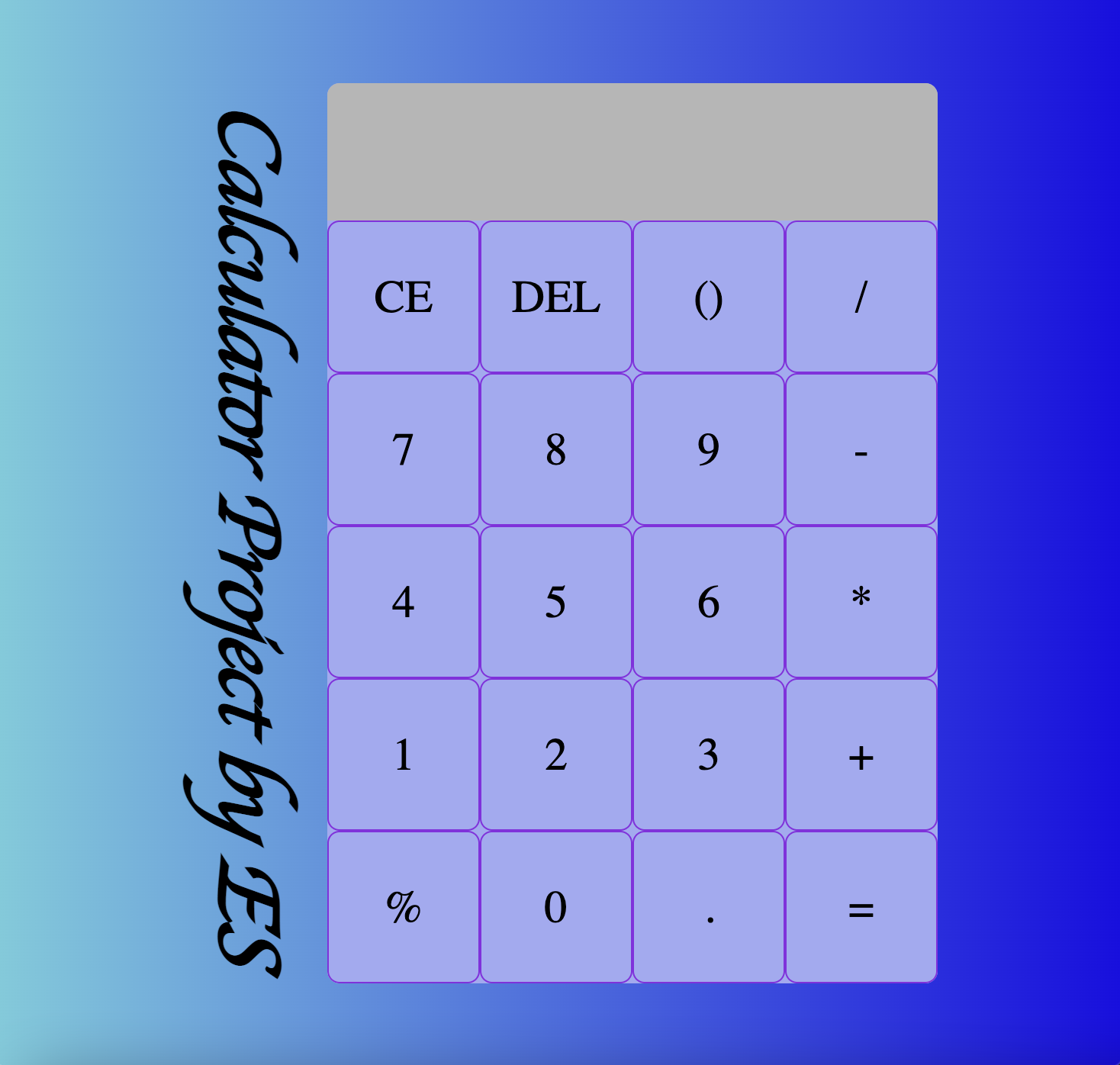 GitHub - elleswift/js-calculator-project