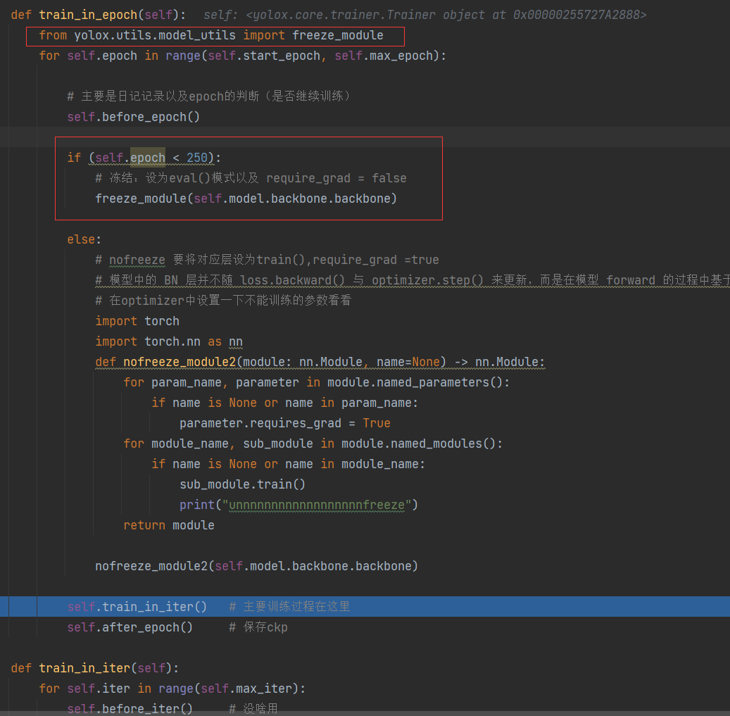 freeze_module is working strangely · Issue #1406 · Megvii-BaseDetection ...