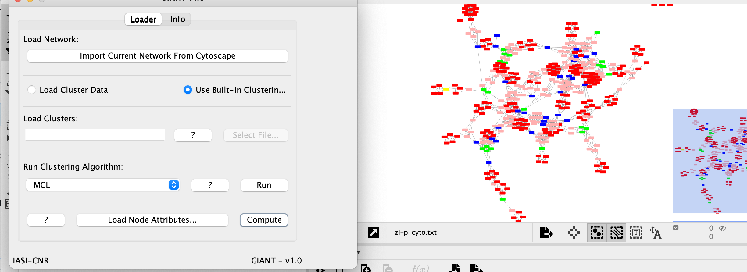 The running version of CyREST has changed. CyREST requires a restart of Cytoscape to function ...
