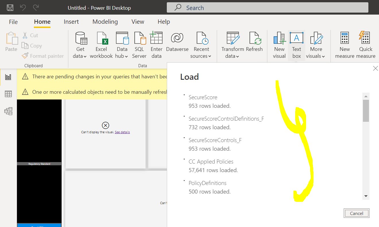 Power Bi Dashboard Is Not Getting Loaded · Issue 257 · Azureccoinsights · Github
