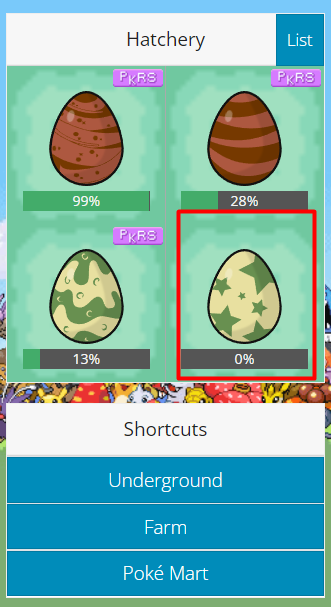 [BUG] Pokerus not show properly on the fourth slot of hatchery and on refresh. · Issue #2802 ...