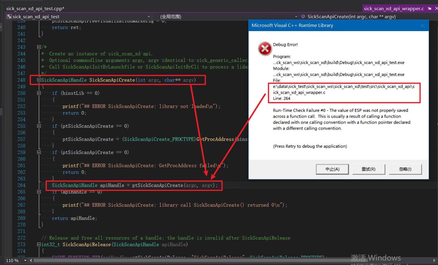 ERROR: run TIM561.EXE failed · Issue #165 · SICKAG/sick_scan_xd · GitHub