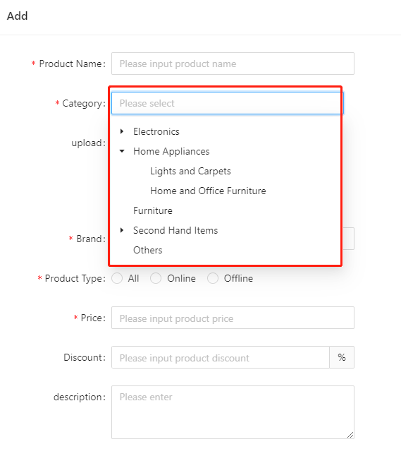 新增商品使用带二级分类选择器，在ProTable里面如何通过枚举进行回显分类中文？ · Issue #6682 · ant-design ...