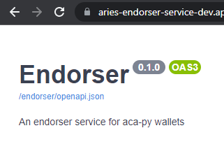 Add support for changing the title on the API docs page · Issue #22 · hyperledger/aries-endorser ...