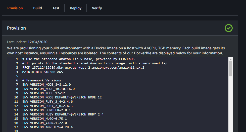 Support NodeJS 14 / 15 / 16 · Issue #2091 · aws-amplify/amplify-hosting · GitHub