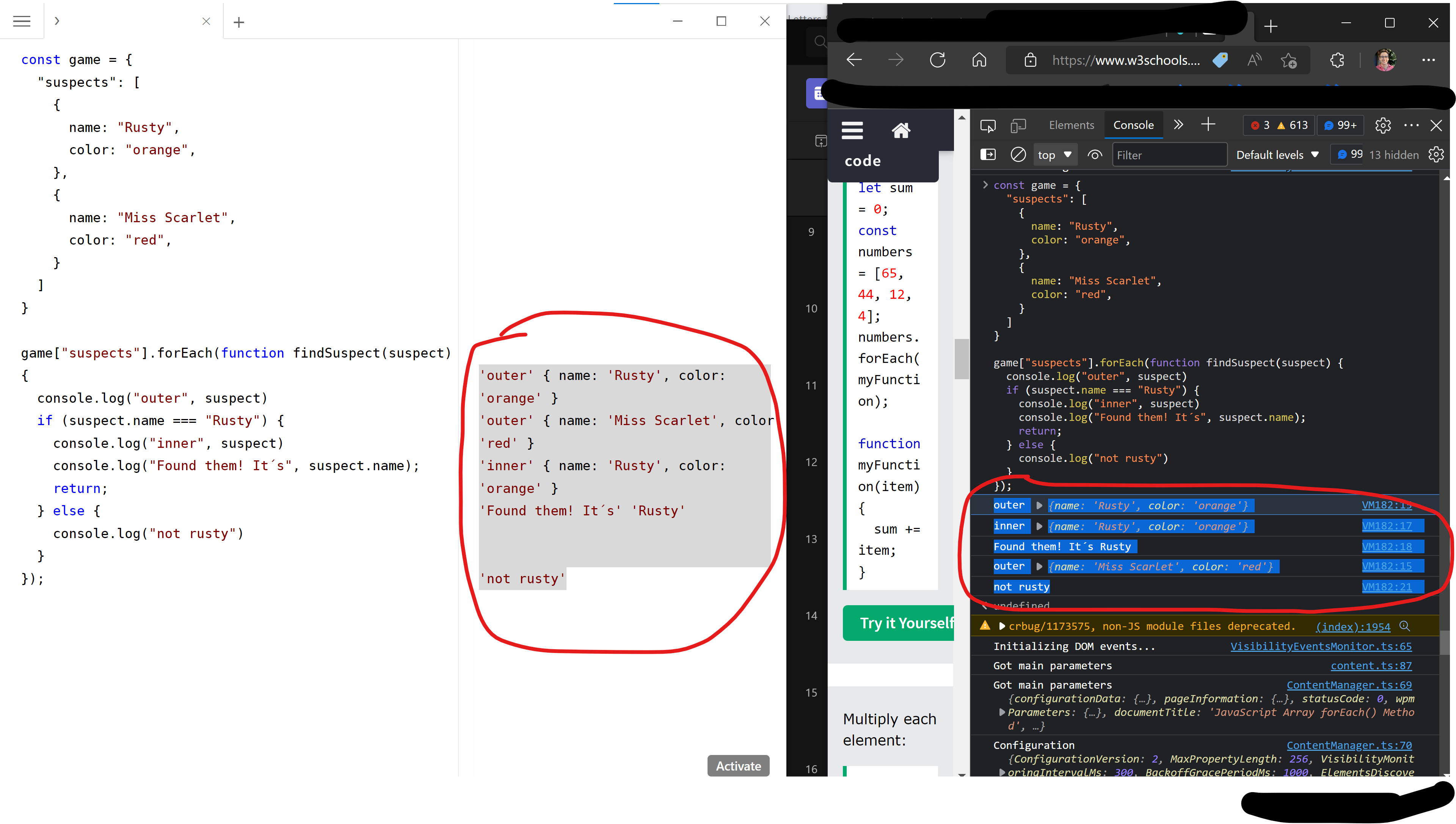 Code run in different order in RunJS vs browser · Issue #496 · lukehaas/RunJS · GitHub