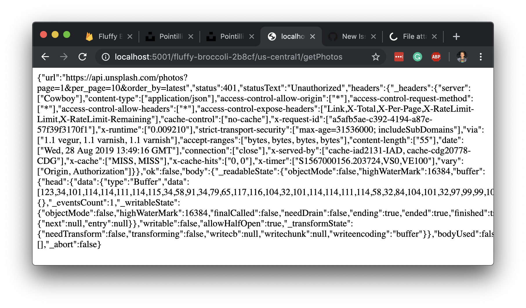 Unexpected API output · Issue #109 · unsplash/unsplash-js · GitHub