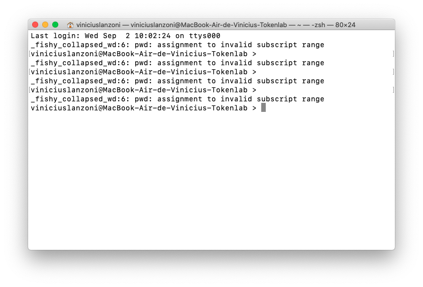 Error when using fishy theme · Issue #9228 · ohmyzsh/ohmyzsh · GitHub