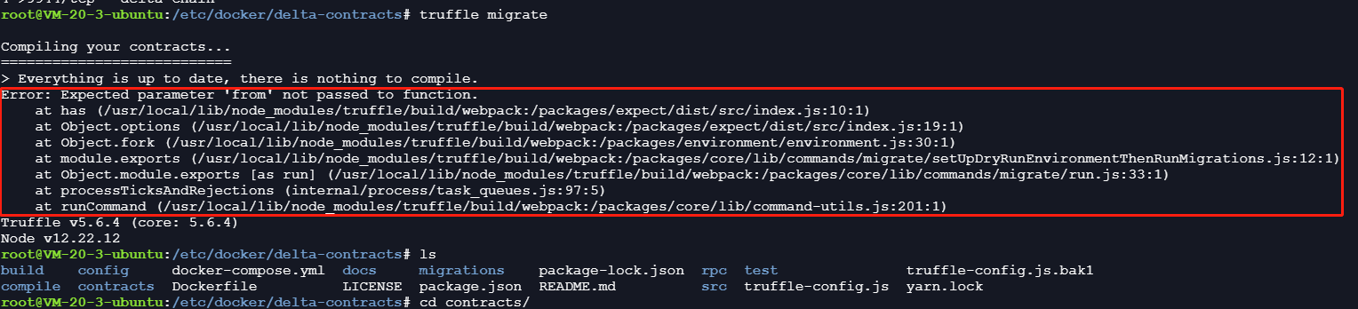 编译及部署智能合约过程的问题 · Issue #15 · delta-mpc/delta-all-in-one · GitHub