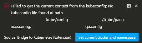 Support multiple kubeconfig files provided by $KUBECONFIG · Issue #88 · microsoft/mindaro · GitHub