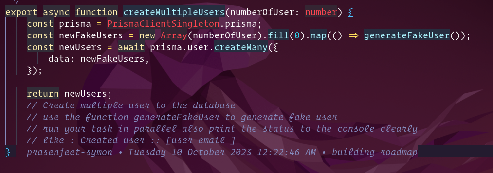 Create Multiple Users for seeding · Issue #158 · prasenjeet-symon/intellectia · GitHub