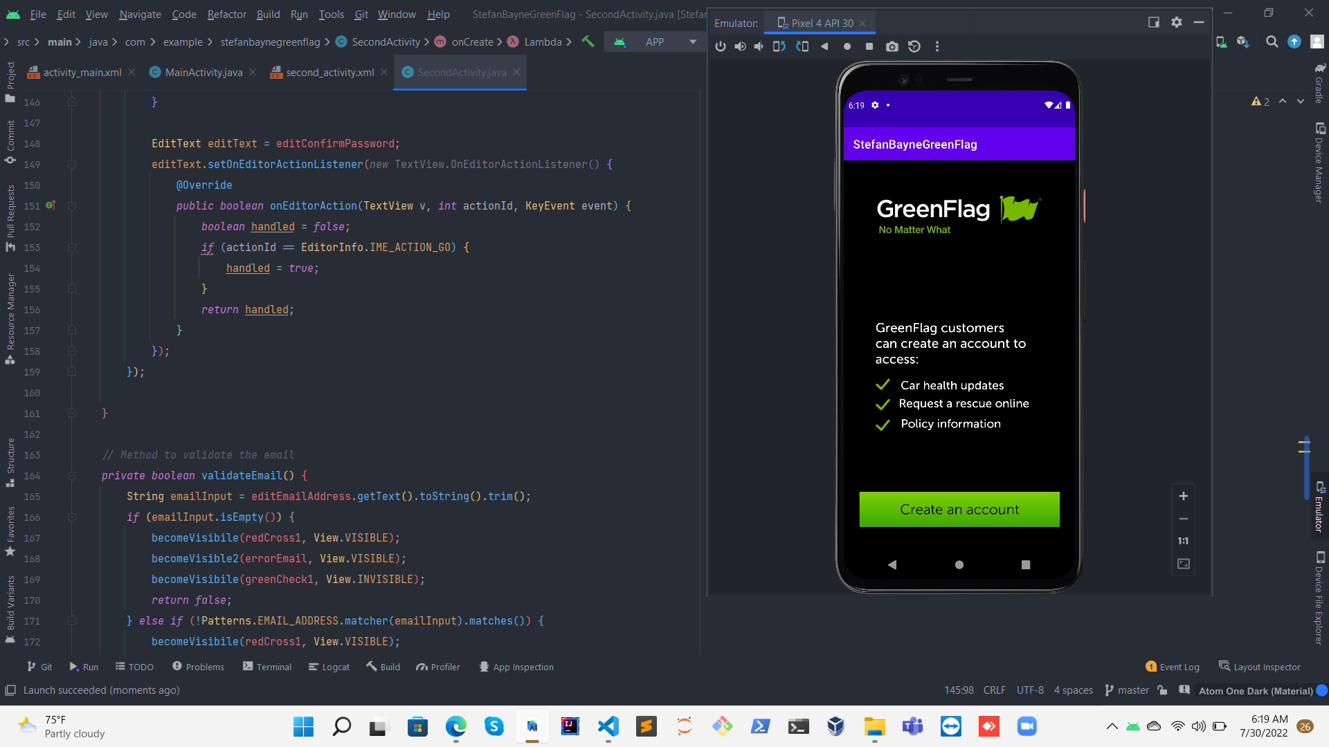 GitHub - GetRighhttt/GreenFlagLoginPage: Just a basic Login Page for a ...