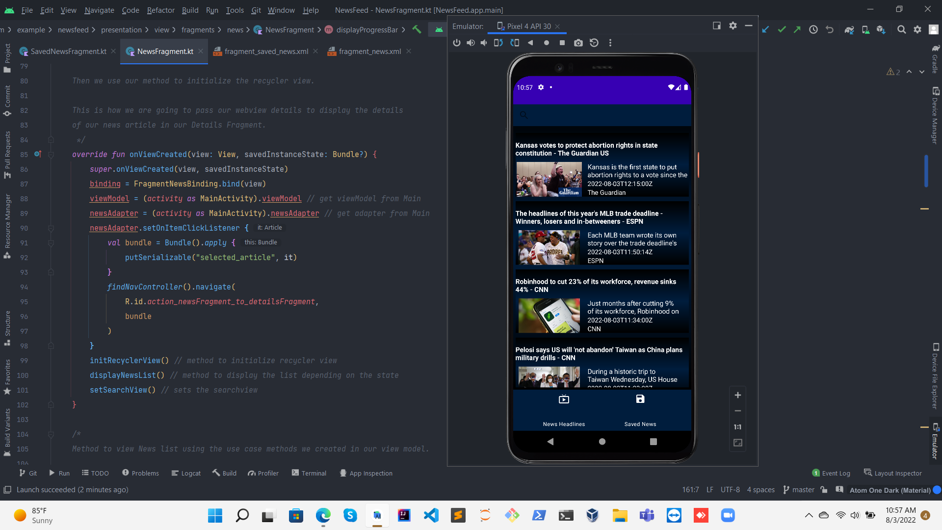 GitHub - GetRighhttt/NewsFeed: An app that returns top news headlines ...