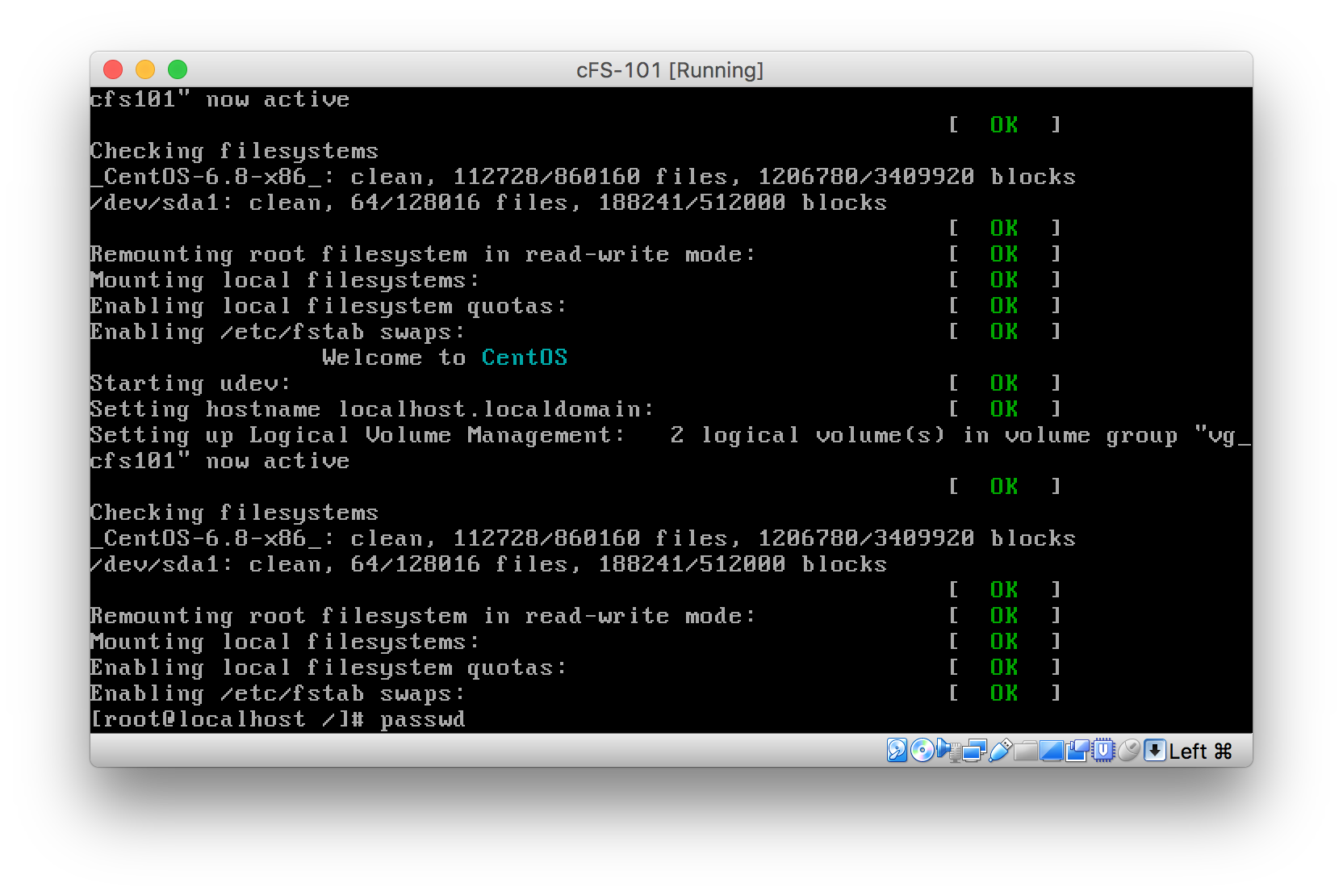 VM root password not documented · Issue #1 · nasa/CFS-101 · GitHub
