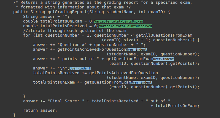 False over-indent detected by indentation module, exact reasons unclear · Issue #168 · Algomorph ...