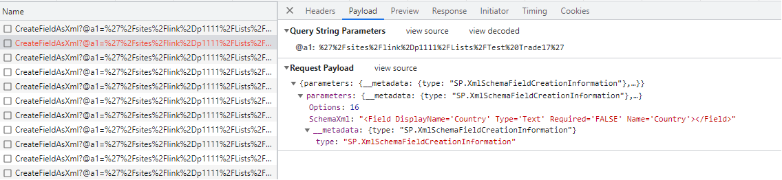 createFieldAsXml failing intermittently with error "The specified program requires a newer ...