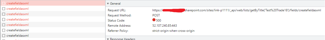 Createfieldasxml Failing Intermittently With Error The Specified Program Requires A Newer 