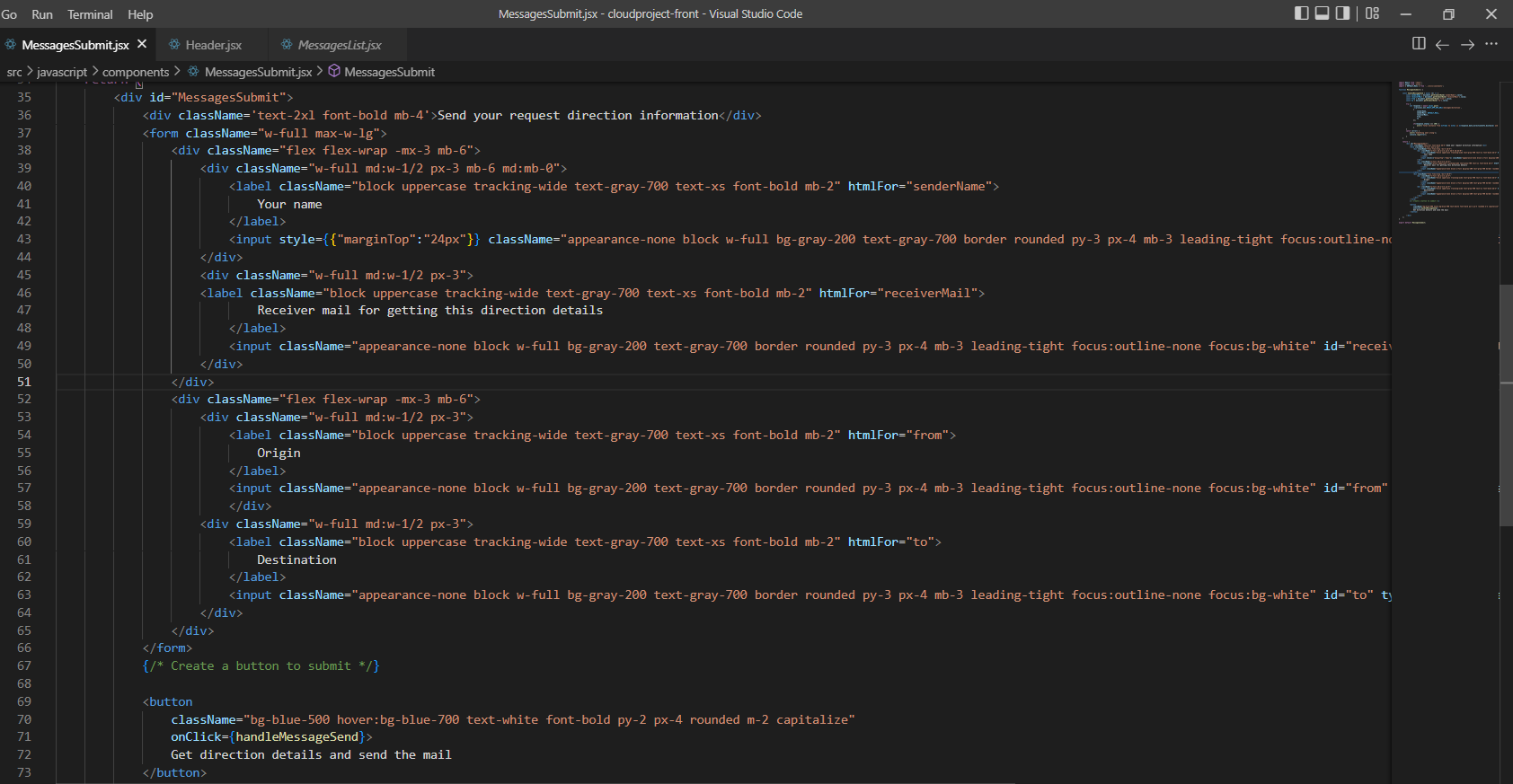 GitHub - sarudiana18/CloudProject-Front