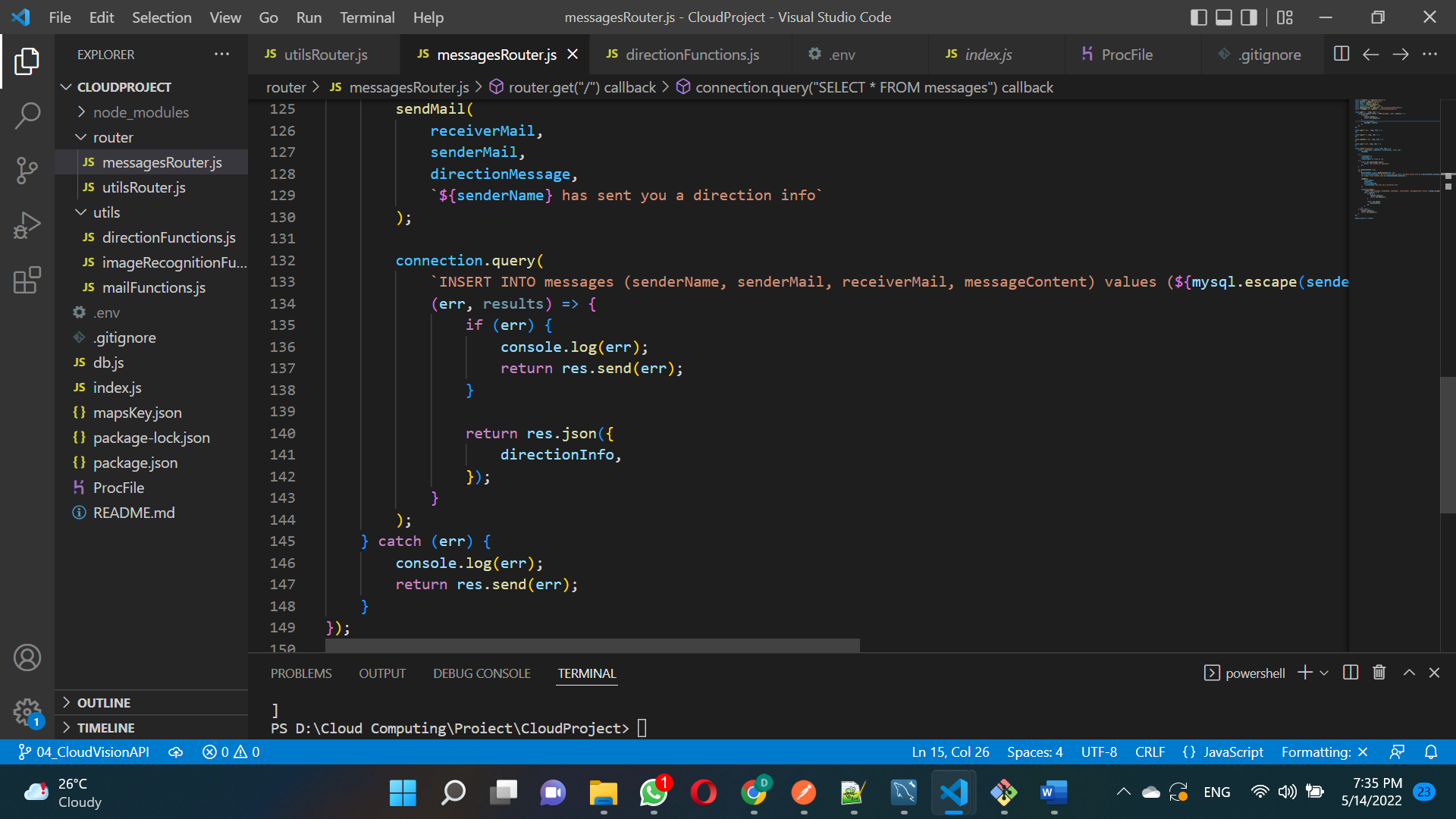 GitHub - sarudiana18/CloudProject-Front
