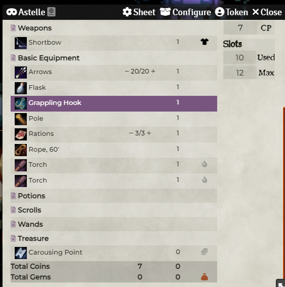 Bug: Inventory header disappearing on large inventory · Issue #438 · Muttley/foundryvtt ...