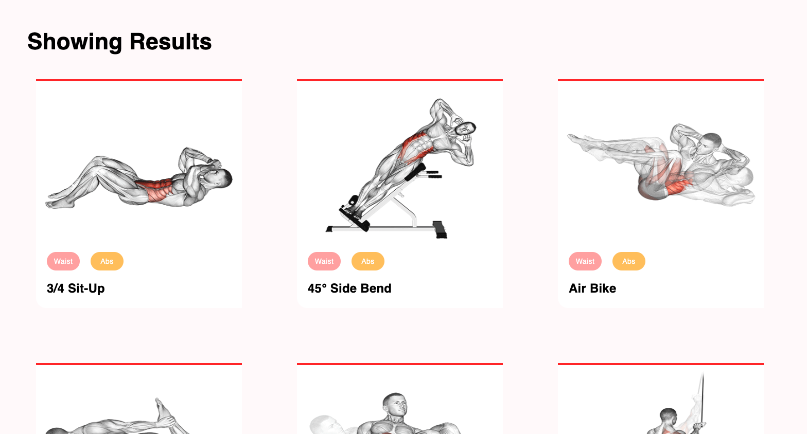 GitHub - Derrickdog/exercise-explorer: Search exercise database using ExerciseDB API