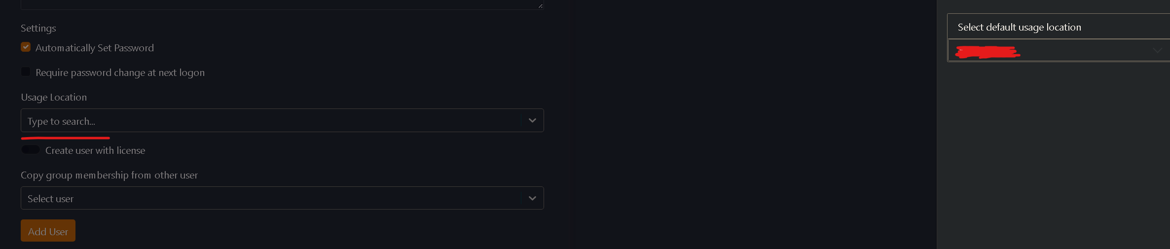 BUG: Default usage location under Profile not functioning · Issue #948 · KelvinTegelaar/CIPP ...