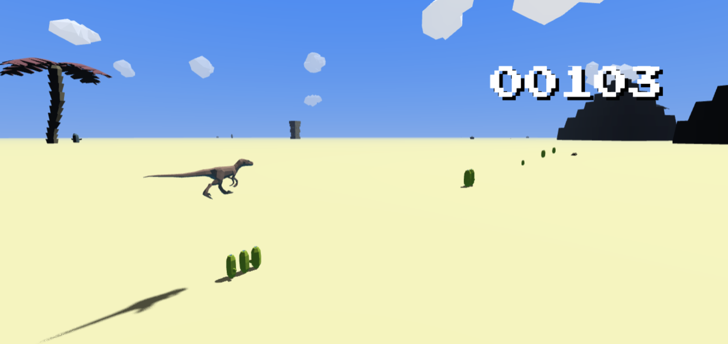 GitHub - jjessieshang/3D_dinosaur_game: No internet, no worries!