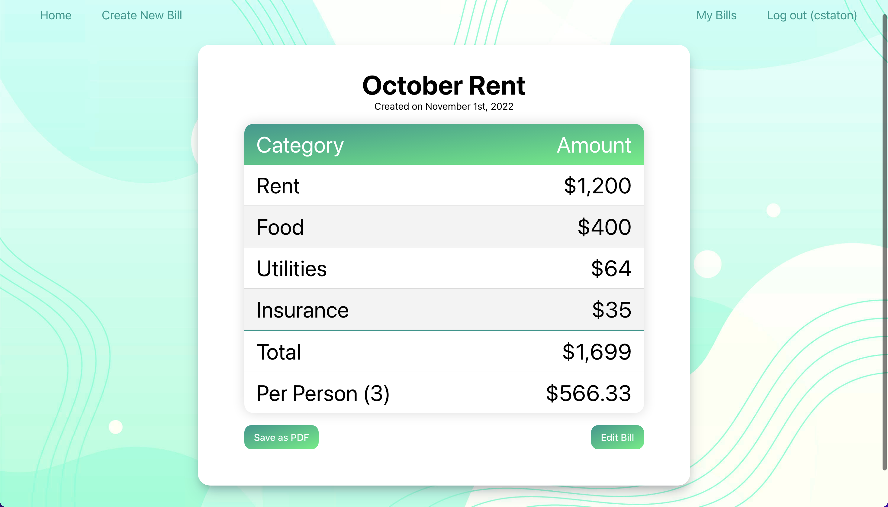 GitHub - c-staton/billdivider