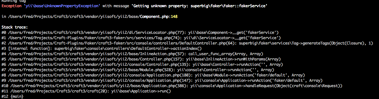Improve console errors with Collision · Issue #2118 · craftcms/cms · GitHub