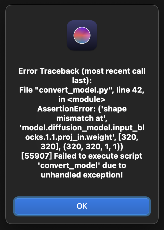 import custom model error · Issue #383 · divamgupta/diffusionbee-stable-diffusion-ui · GitHub