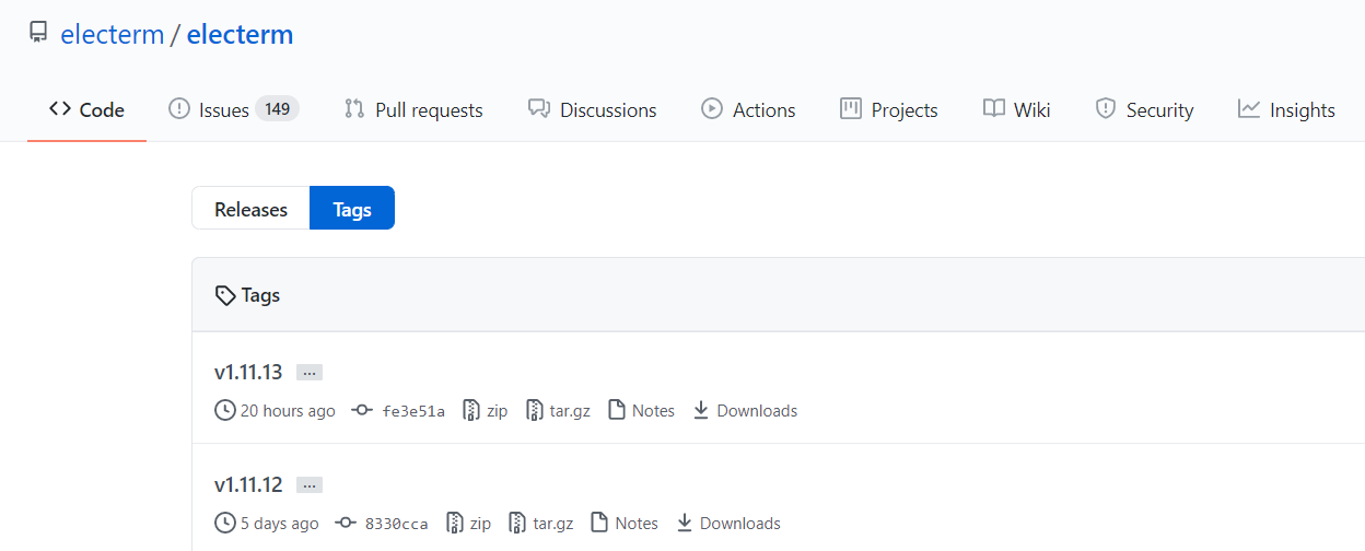 每次升级时都好麻烦，必须要打开GitHub然后找到这里下载 · Issue #2063 · electerm/electerm · GitHub