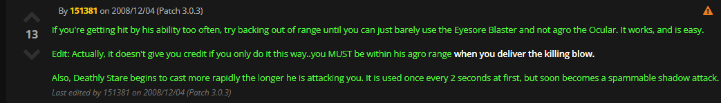 [It's All Fun and Games][Icecrown] Deathly Stare does no damage · Issue ...