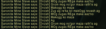[Saronite Mine Slave] only speaks orcish · Issue #901 · Stormforge-gg ...