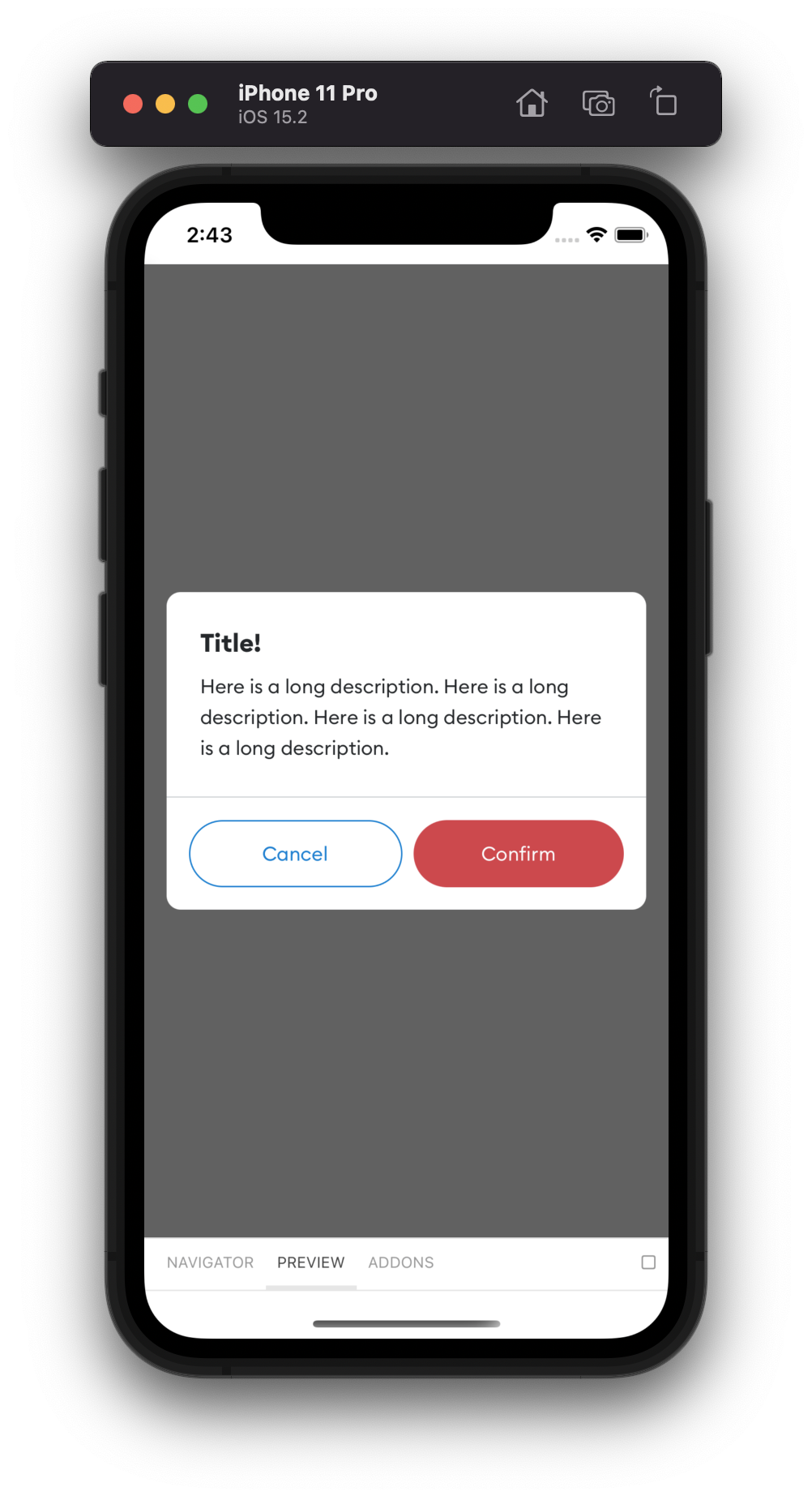Create confirmation modal component by Cal-L · Pull Request #4640 ...