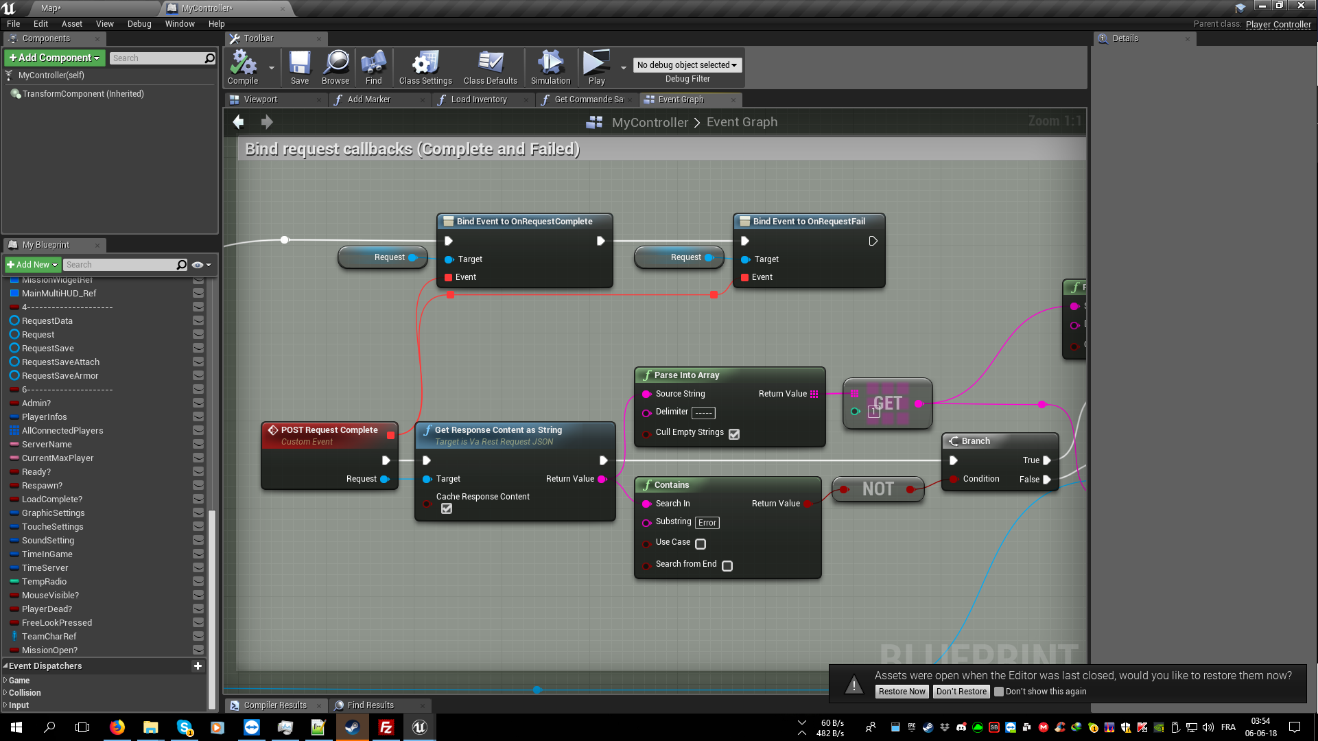 Varest working in 4.18, Not working at all in 4.19 · Issue #167 · ufna/VaRest · GitHub