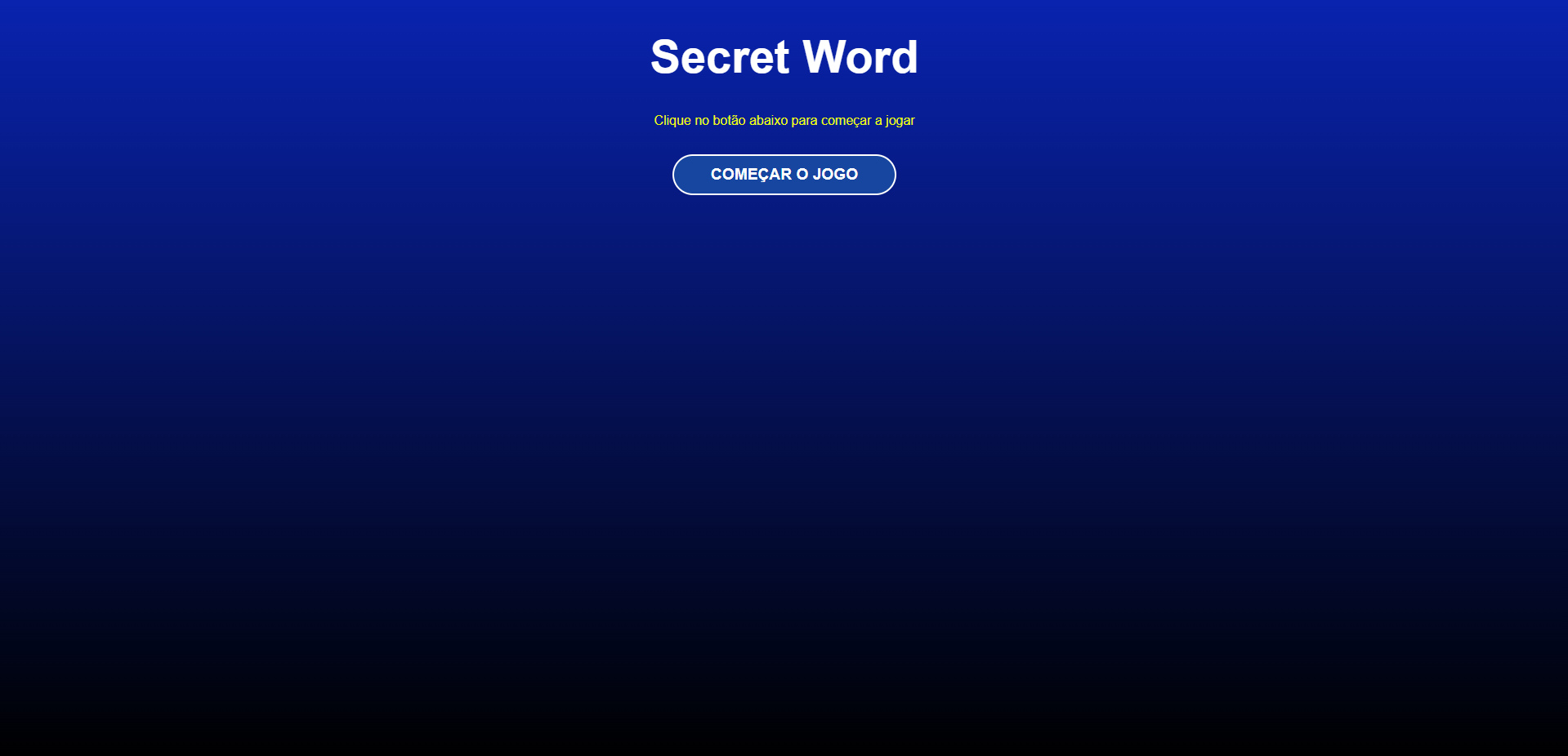 GitHub - lefurtado/secretword: A Simple secret word game using React JS