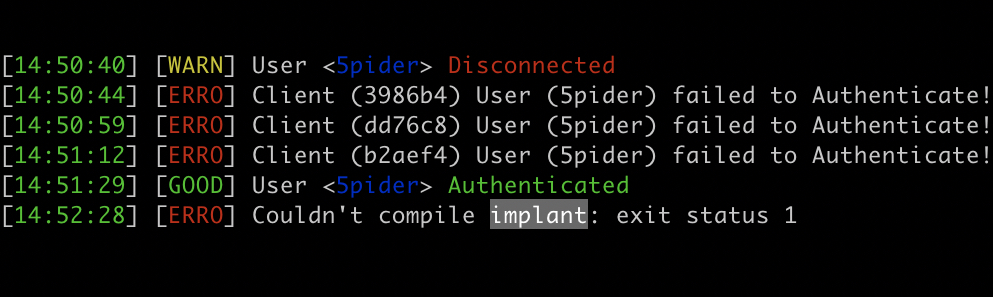 Couldn't compile implant: · Issue #155 · HavocFramework/Havoc · GitHub