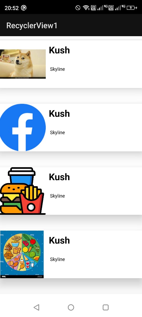 GitHub - kush-18/RecyclerView GitHub - kush-18/RecyclerView