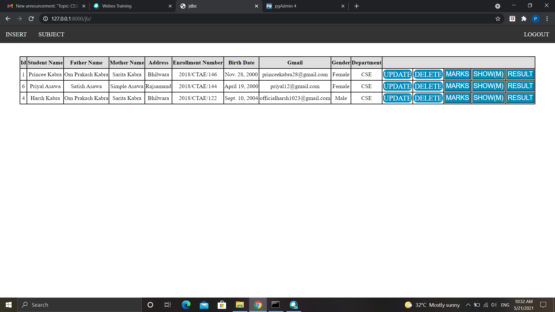 GitHub - Hirendra12784/Result-Processing-System: This is result ...