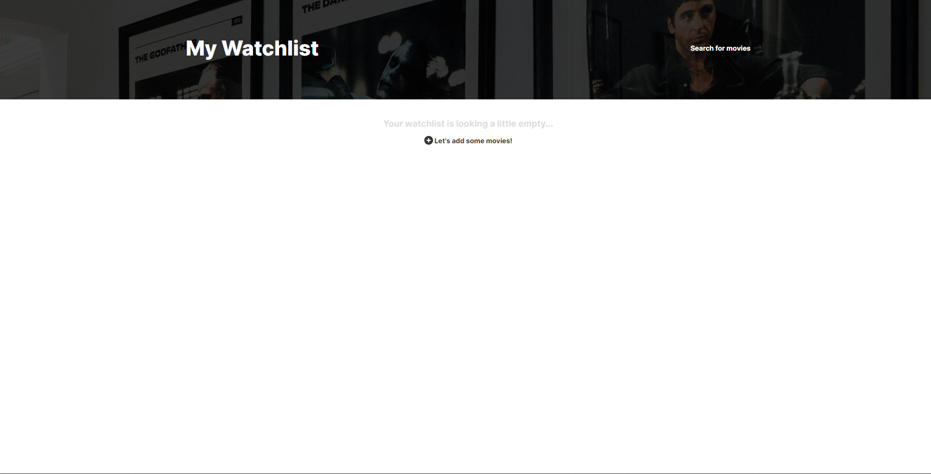 GitHub - dpass47/movie-watchlist: A movie watchlist app that connects ...
