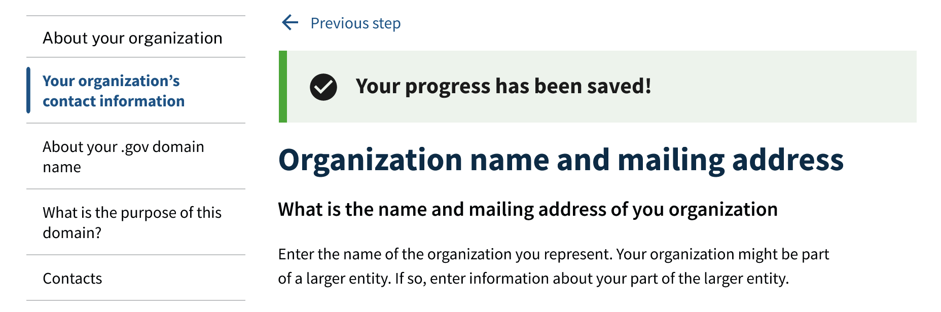 Add confirmation on each page when there is a successful save with no errors · Issue #398 ...