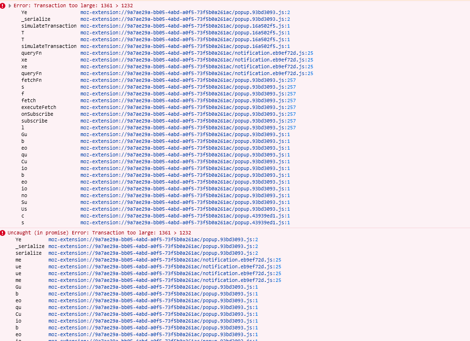 Transaction too large · Issue #408 · anza-xyz/wallet-adapter · GitHub