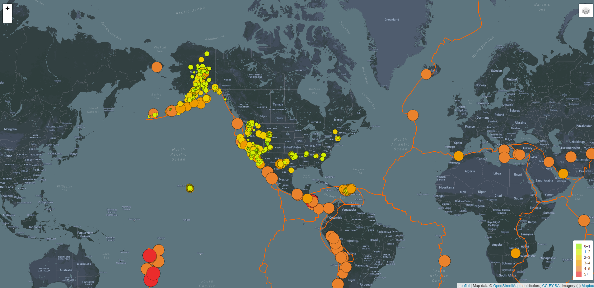 GitHub - Fakparu/Mapping_Earthquakes_: Creating Interactive World Map with JavaScript