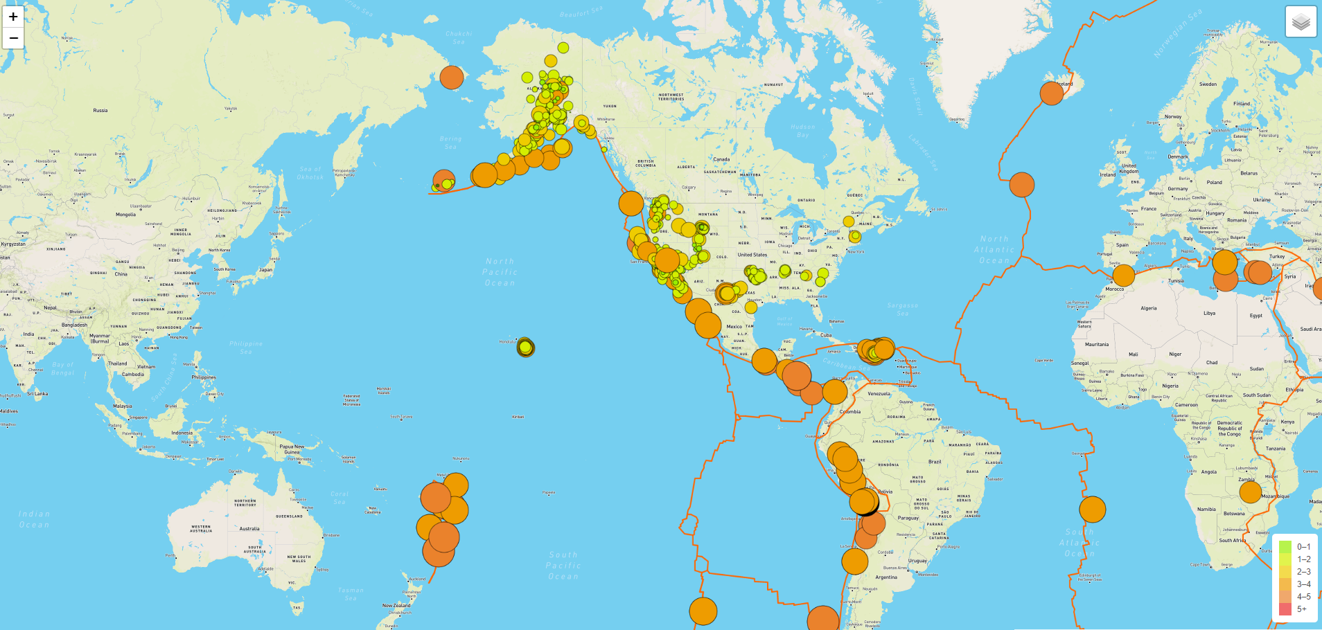GitHub - Fakparu/Mapping_Earthquakes_: Creating Interactive World Map with JavaScript