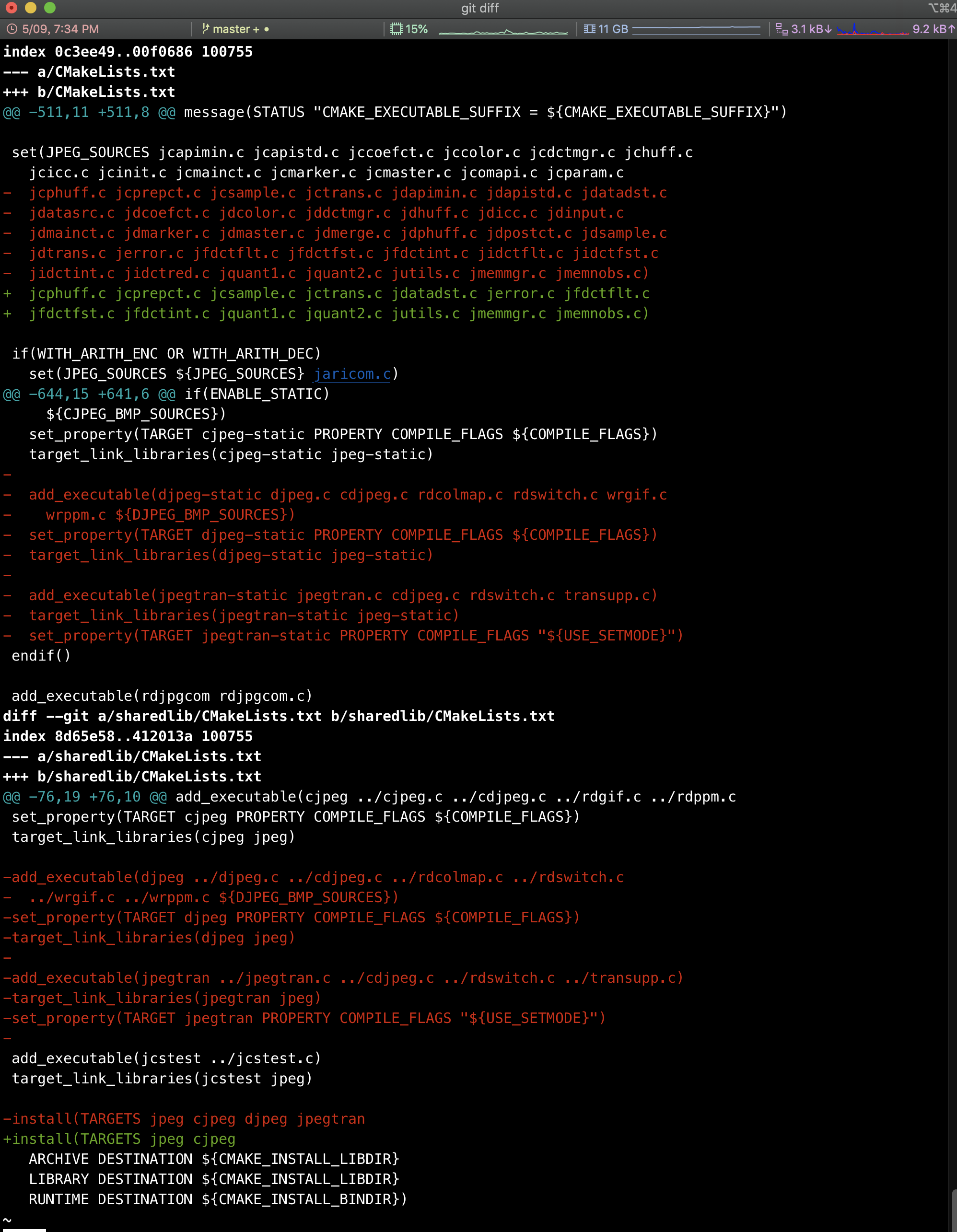 Use only the coding part of the code · Issue #429 · libjpeg-turbo/libjpeg-turbo · GitHub