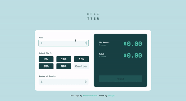 GitHub - acha-jr/FrontendMentor-tip-calculator