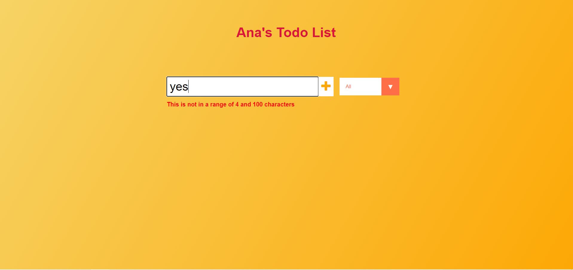 GitHub - anamariagradinaru/todo-list: The application was created using ...